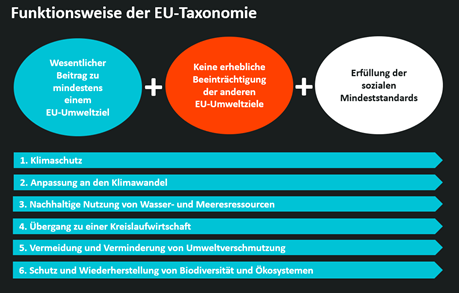 Anteile der taxonomiefähigen Wirtschaftsaktivitäten im Geschäftsjahr 2021